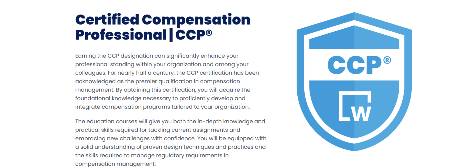Top 6 HR Compensation Certification Courses in 2026 - HR University ...